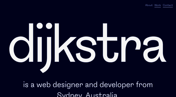 dijkstra.com.au - Michael Dijkstra - Product Des... - Dijkstra