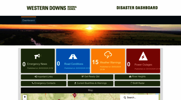 disaster.wdrc.qld.gov.au - Dashboard - Disaster Wdrc Qld Gov