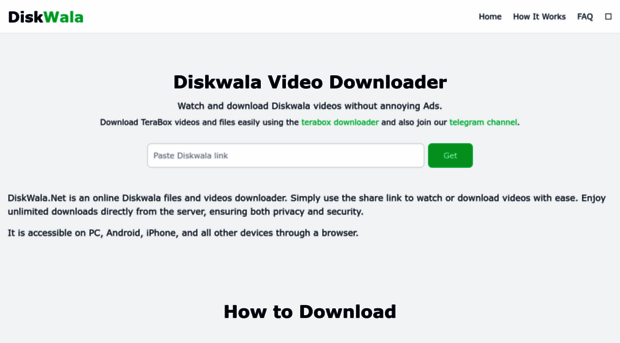 diskwala.net - DiskWala Video Downloader - Do... - Disk Wala