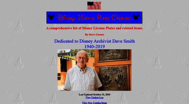 disneylicenseplates.com - Disney License Plate Catalog M... - Disney ...