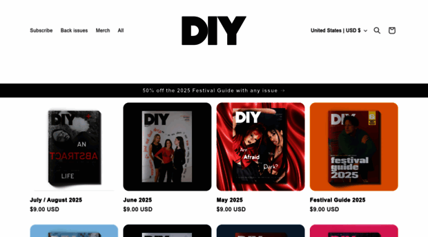 diy-magazine.myshopify.com - DIY Magazine - Shop - DIY Magazine My Shop Ify