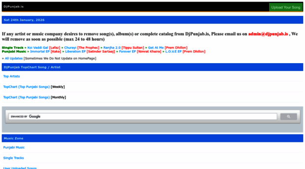 djpunjab.is - DjPunjab Official Website. Dow... - Dj Punjab