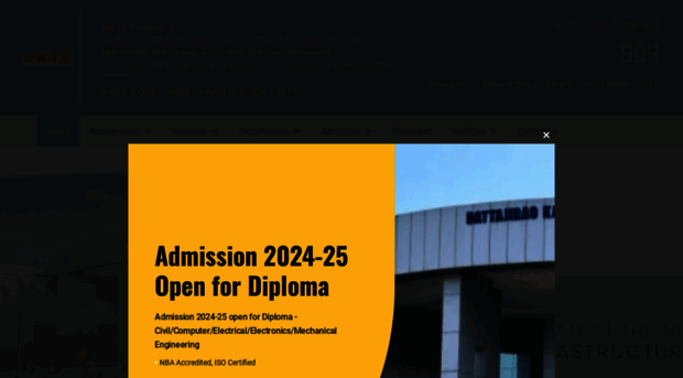 dkteycp.ac.in - Home - Best Polytechnic Colleg... - Dkteycp