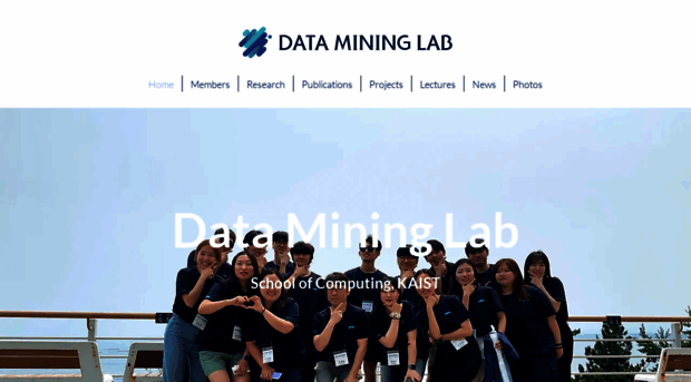 dm.kaist.ac.kr - Home | Data Mining Lab - Dm Kaist Ac