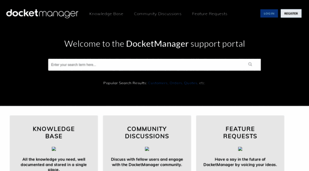 docketmanager.freshdesk.com - Support : DocketManager - Docket Manager ...