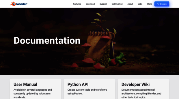 docs.blender.org - Blender Documentation - blende... - Docs Blender