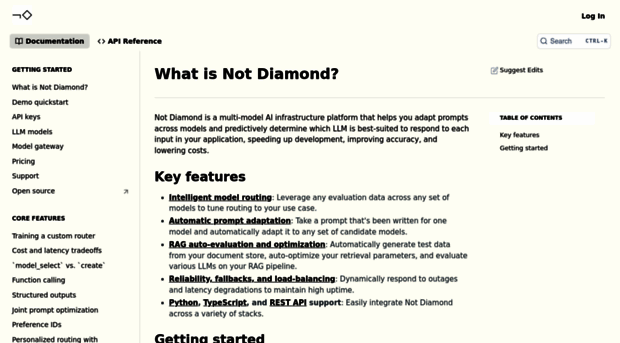 docs.notdiamond.ai - What is Not Diamond? - Docs Not Diamond