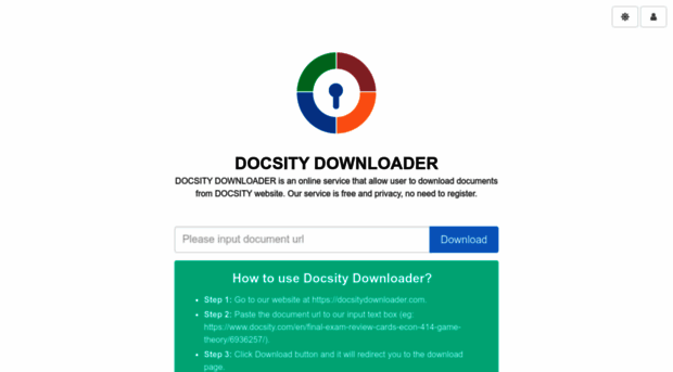 docsitydownloader.com - DOCSITY DOWNLOADER - DOCSITY DOWNLOADER