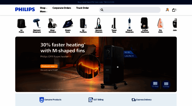 domesticappliances.philips.co.in - Philips Domestic Appliances ...