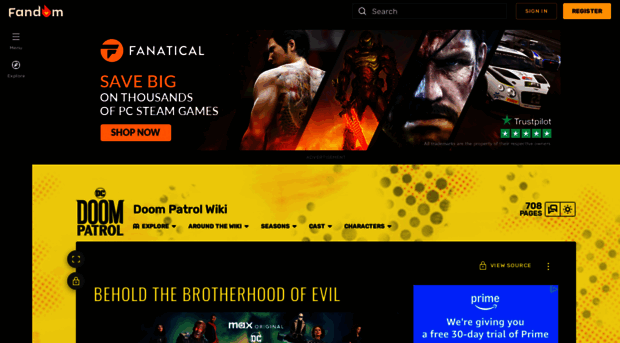 Doom Patrol Wiki Fandom Doom Patrol Fandom