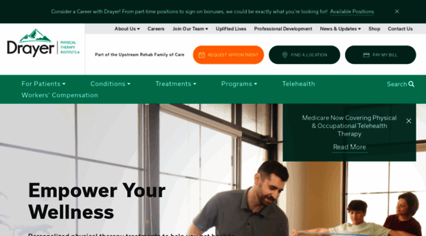 drayer.urpt.com - Physical Therapy Services | Dr... - Drayer Urpt