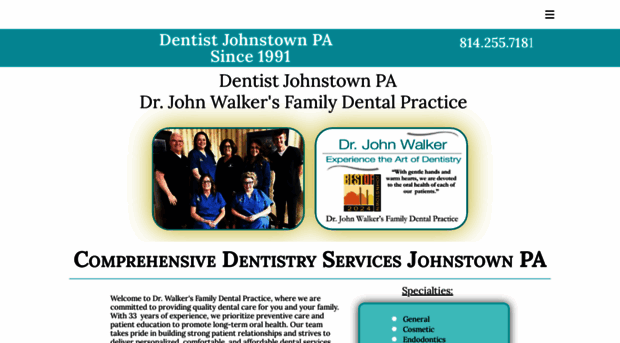 drjohnwalker.com - General Dentistry | Johnstown,... - Drjohnwalker