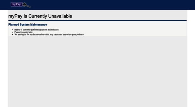 drmypay.dfas.mil - myPay - Maintenance Boyers - Dr MyPay Dfas