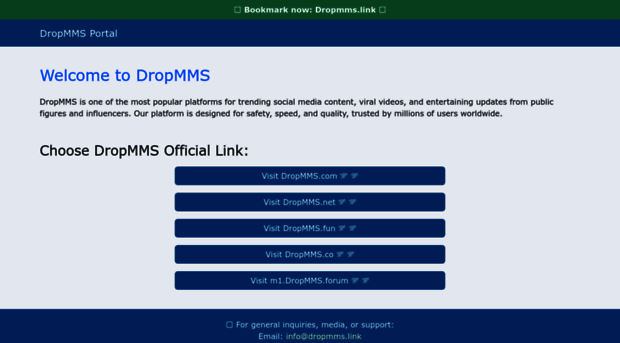 dropmms.link - DropMMS Official Portal - Safe... - DropMMS