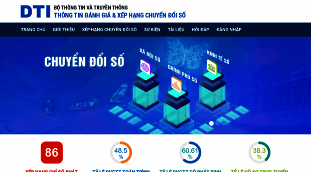 dti.gov.vn - TRANG CHỦ | DTI - DTI