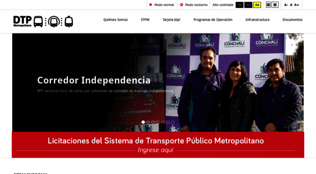 dtpm.cl - Bienvenidos al DTPM - DTPM