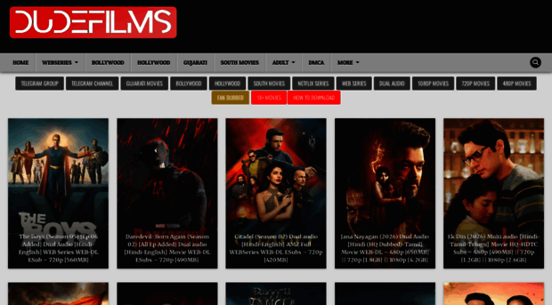 dudefilms.in - DudeFilms | All Movies Downloa... - Dude Films