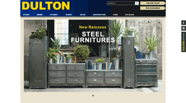dulton.co.jp - 株式会社ダルトン - DULTON CO., LTD.TOP - DULTON