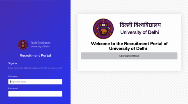 dunt.uod.ac.in - Recruitment Portal - Dunt Uod