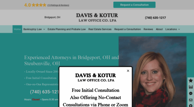 dwilliamdavis.com - Bankruptcy Attorneys Clairsvil... - Dwilliamdavis