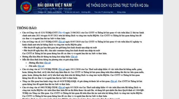e-declaration.customs.gov.vn - Tổng cục Hải Quan Việt Nam - E Declaration Customs