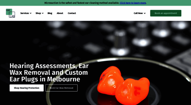 earlab.com.au - Custom Ear Plugs In Melbourne ... - EarLAB