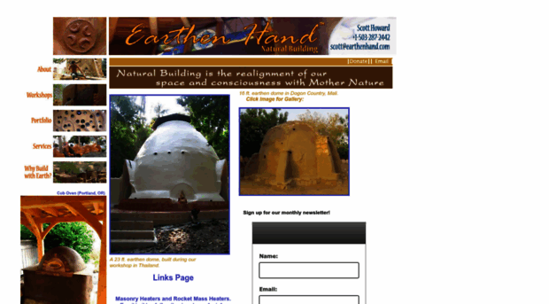 earthenhand.com - Earth house | Natural Building - Earth Enhand