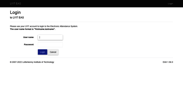 eas.lyit.ie - Sign in to your account - Eas Lyit