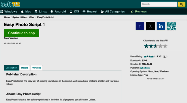 easy-photo-script.soft112.com - Easy Photo Script 1 Free Downl ...