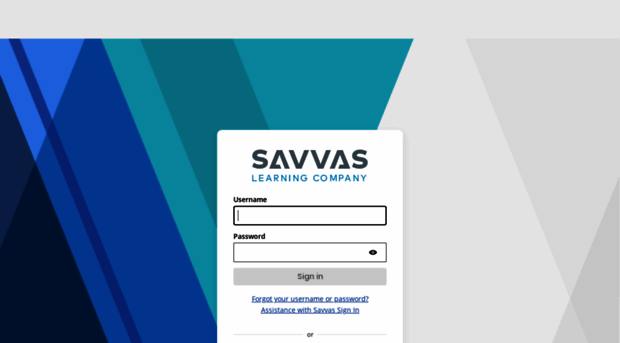 easybridge-dashboard-web.savvaseasybridge.com - Savvas EasyBridge ...