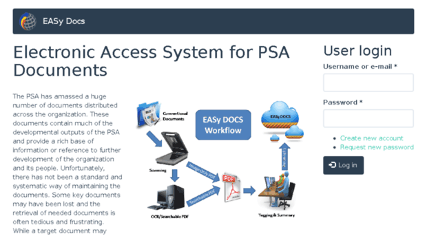 easydocs.psa.gov.ph - Electronic Access System for P... - EASy Docs PSA