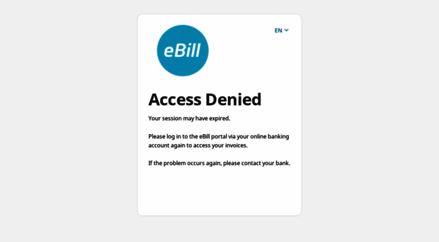 ebill-portal.six-group.com - ebill Login - Ebill Portal Six Group
