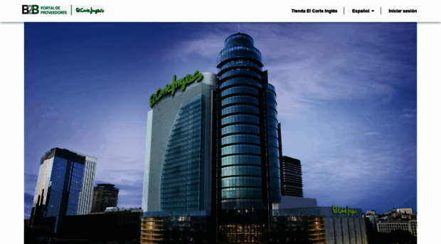 eciportalb2b.powerappsportals.com - El Corte Inglés - Portal de Pr... - Eci Portal B2b Powerapps S