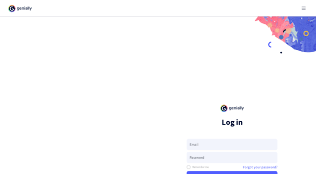 edit.genial.ly - Log in - Genially - Edit Genial