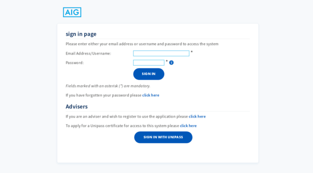 edocsprod.ellipse.co.uk - AIG Authentication Page - Edocsprod Ellipse