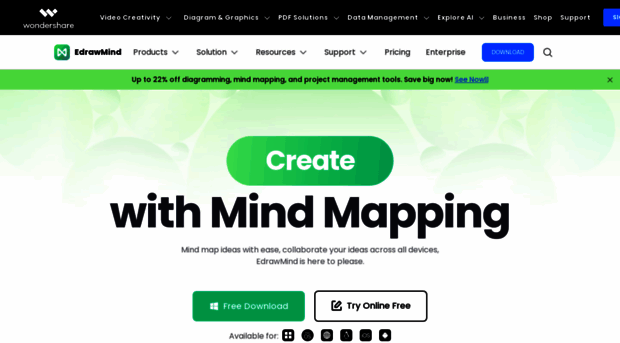 edrawmind.wondershare.com - Wondershare EdrawMind - Mind M... - Edraw ...