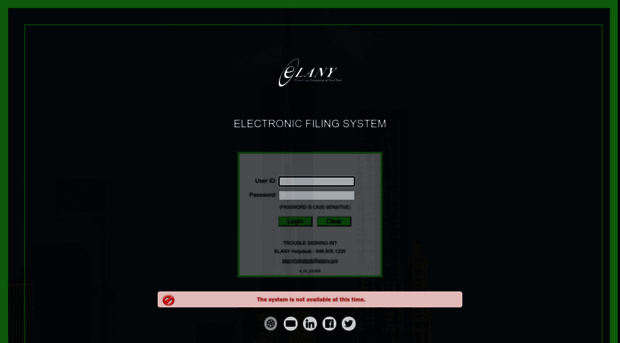 eefs.elany.org - ELANY Log in page - Eefs ELANY