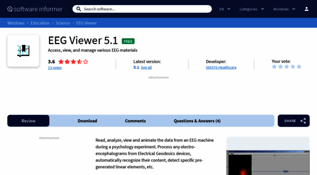 eeg-viewer.software.informer.com - EEG Viewer Download - This pro... - EEG Viewer Software Informer