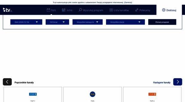 ekino.tv.pl - Program tv, Program telewizyjn... - Ekino TV