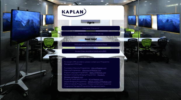 elearn.kaplan.com.sg - Kaplan Learning Management Sys... - Elearn Kaplan