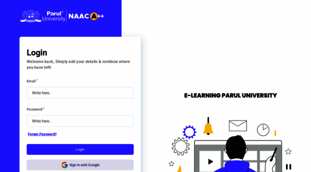 elearning.paruluniversity.ac.in - Elearning Paruluniversity