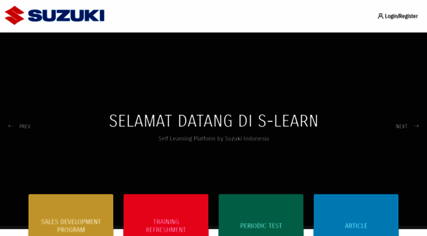 elearning.suzuki.co.id - E Learning Suzuki - E Learning Suzuki
