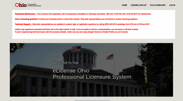 elicense.ohio.gov - Elicense Ohio