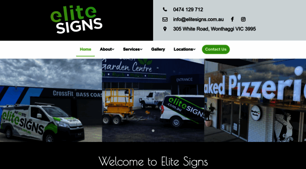 elitesigns.com.au - Home | Elite Signs | Bass Coas... - Elite Signs