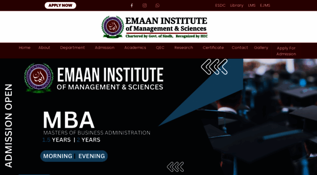 emaan.edu.pk - One moment, please... - Emaan