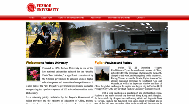 en.fzu.edu.cn - Welcome to Fuzhou University! - En Fzu