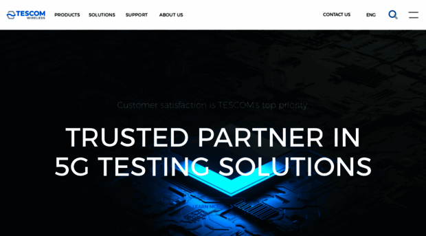 en.tescom.co.kr - TESCOM, Innovator of Wireless ... - En TESCOM