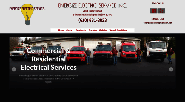 energizeelectricserviceinc.com - Commercial & Residential Elect... - Energizeelectricserviceinc