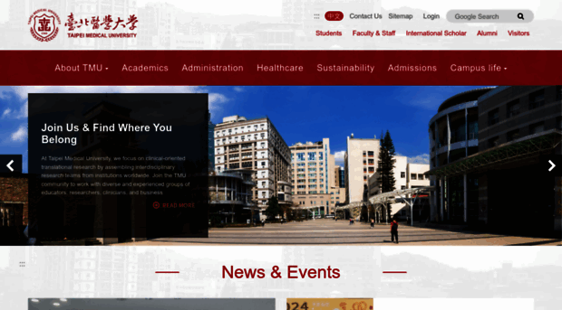 eng.tmu.edu.tw - Taipei Medical University - Eng Tmu