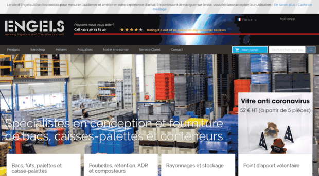 engels.fr - ENGELS | au service de la logi... - ENGELS